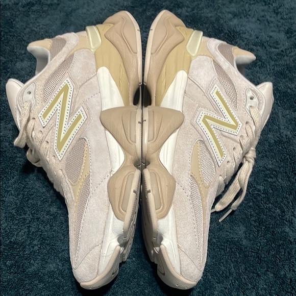 New Balance | Shoes | New Balance Cream And Tan Sneakers | Poshmark